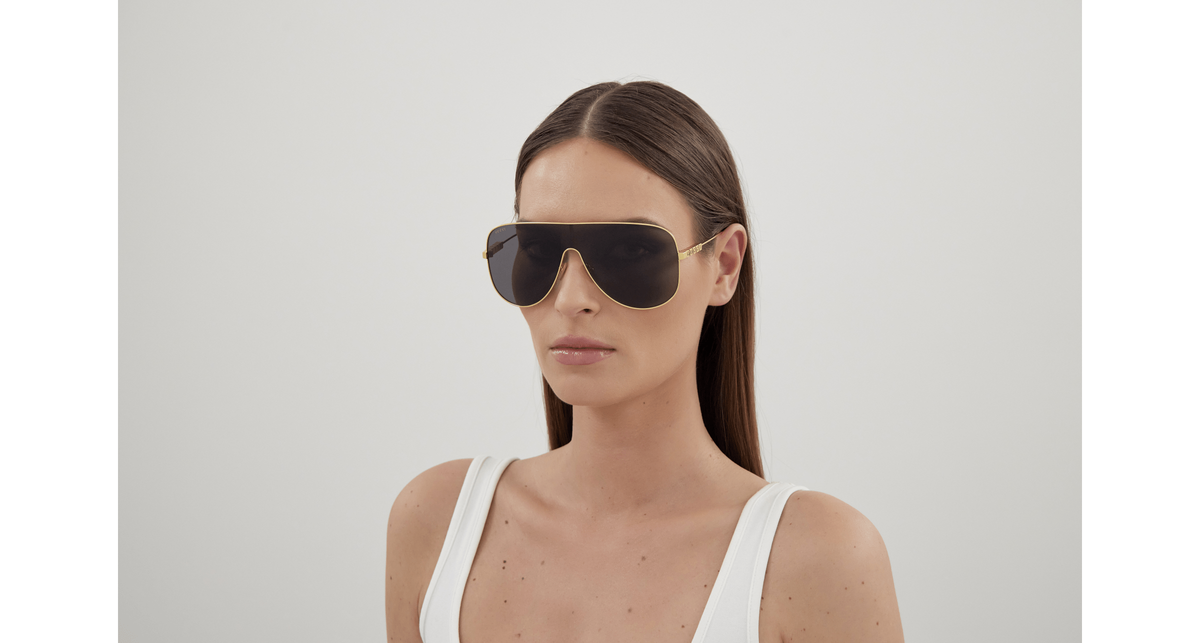 Gucci GG1436S-001 Lettering Logo | Sprzedaż internetowa - Amevista